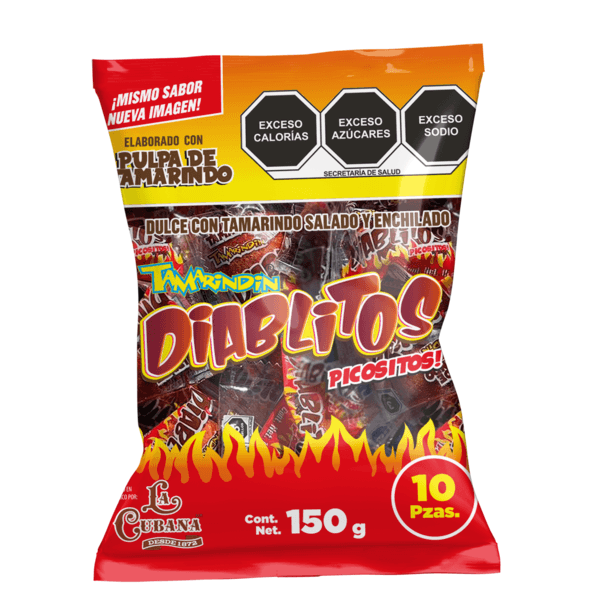 Diablitos Tamarindin Dulce con Tamarindo Dulce con - H-E-B México