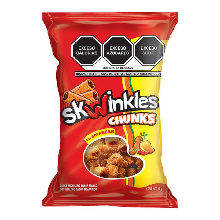Skwinkles Chunks Mango Tamarindo Dulces Enchilados 45 g - H-E-B México
