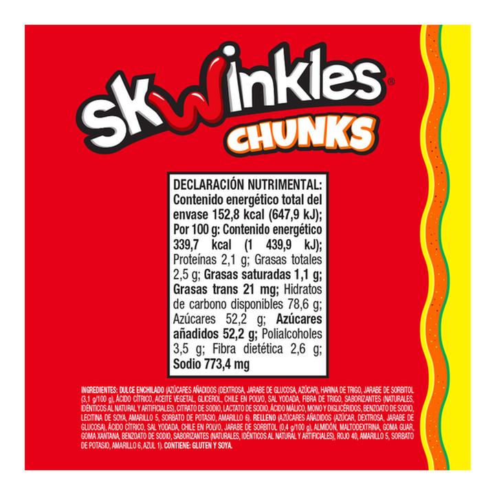 Skwinkles Dulce Enchilado Skwinkles Skwinkles Chun - H-E-B México