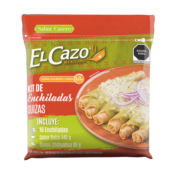 El Cazo Mexican Enchiladas Suizas Kit El Cazo 1 Kg - H-E-B México