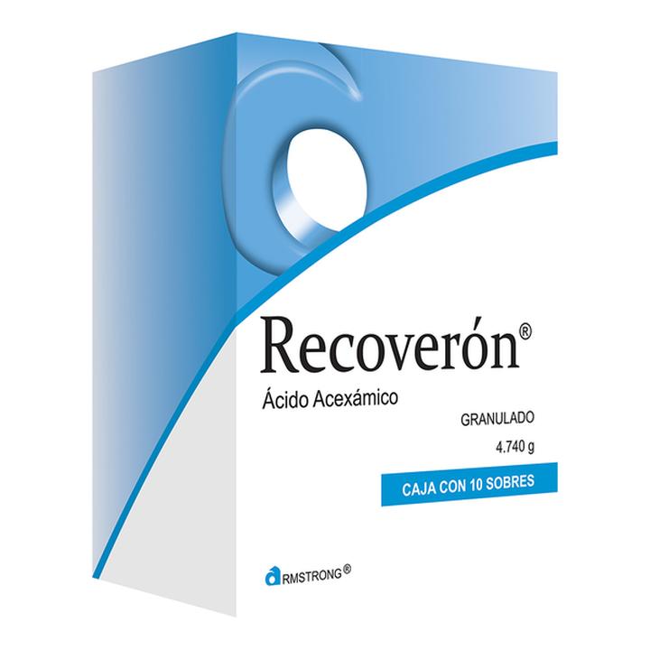 Recoveron Granulado Caja con 10 sobres de 12 g c/u - H-E-B México