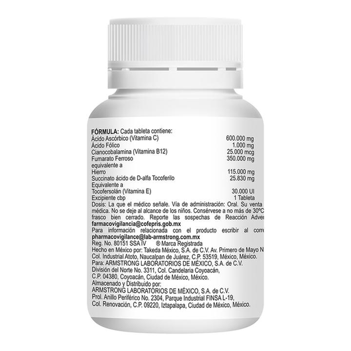 Autrin frasco con 36 tabletas de 600 mg c/u - H-E-B México