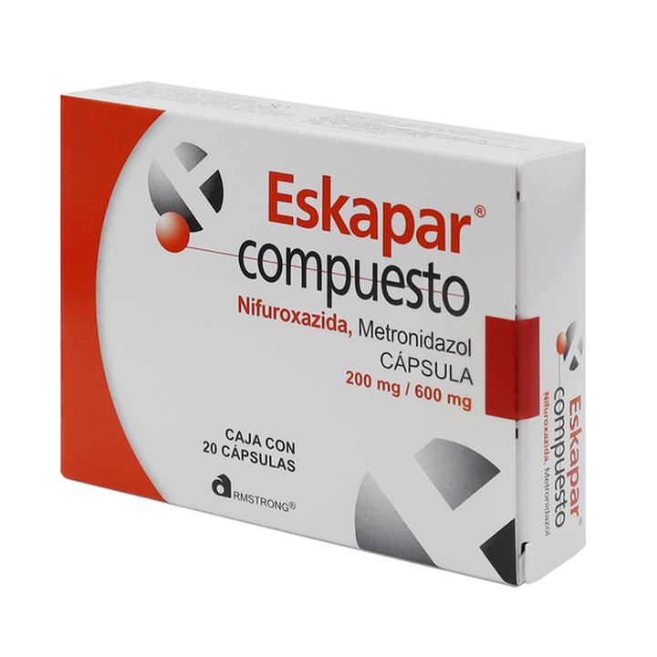 Eskapar compuesto caja con 20 cápsulas - H-E-B México