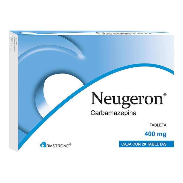 Neugeron caja con 20 tabletas de 400 mg c/u - H-E-B México