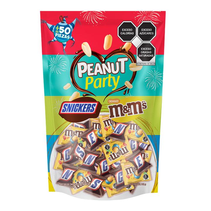 Snickers Surtido de Chocolates Peanut Party 642 g - H-E-B México