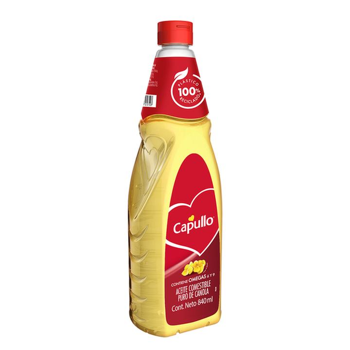 Capullo Aceite de Canola Puro 840 ml - H-E-B México
