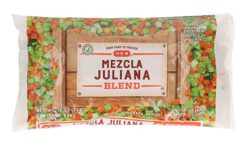 Heb Vegateles Mezcla Juliana 454 Gr - H-E-B México