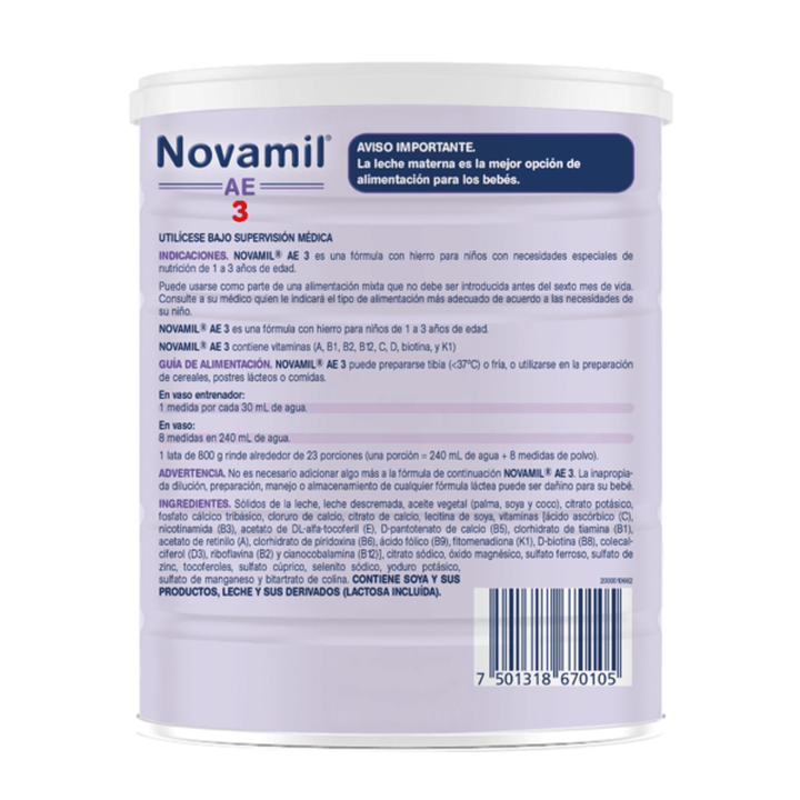 Novamil Novamil Formula de Continuacion Para Niños - H-E-B México