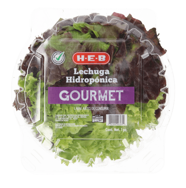 Heb Lechuga Gourmet Hidropónica 1 Cmt - H-E-B México