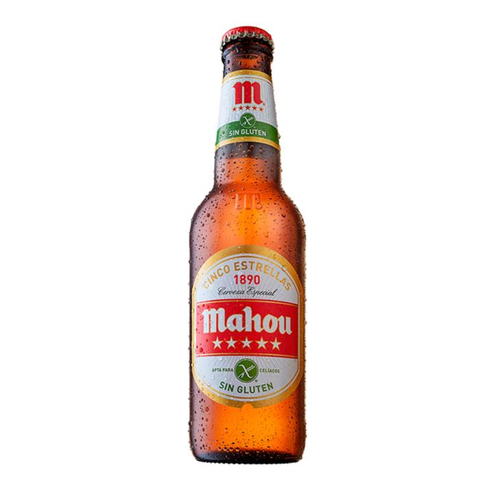 Mahou Cerveza 5 Estrellas Sin Gluten 330 Ml - H-E-B México