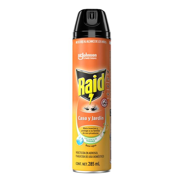 Raid Insecticida con Esencia de Naranja 285 Ml - Mi Tienda del Ahorro