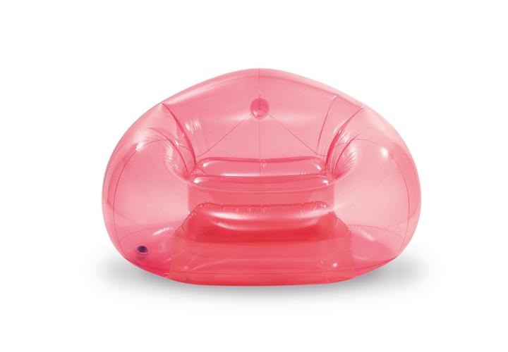 Intex Silla Inflable Transparente Rosa 1 Pz - H-E-B México