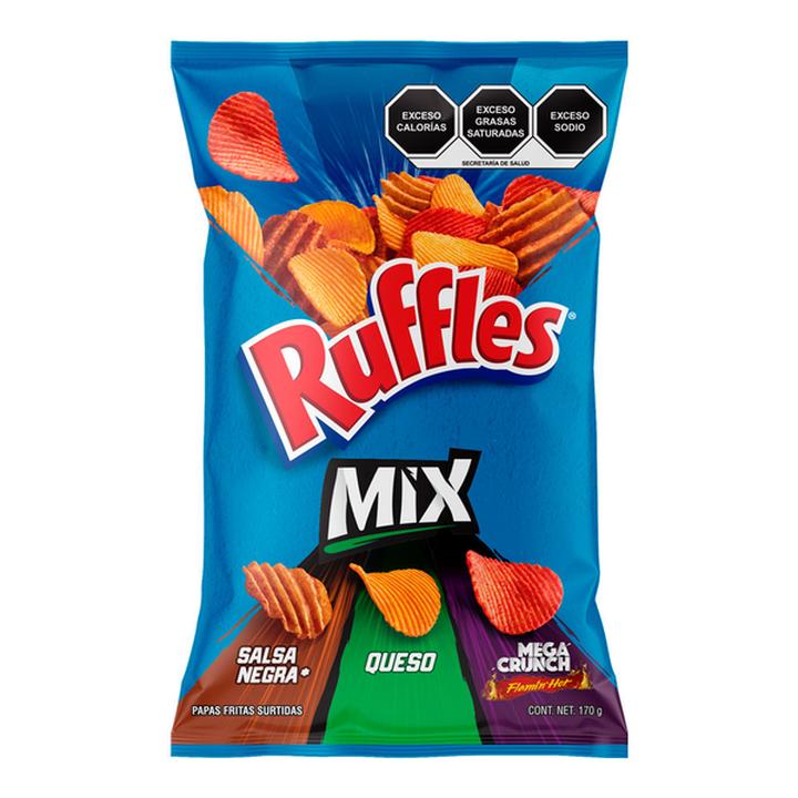 Sabritas Papas Ruffles Mix 169 Gr - H-E-B México