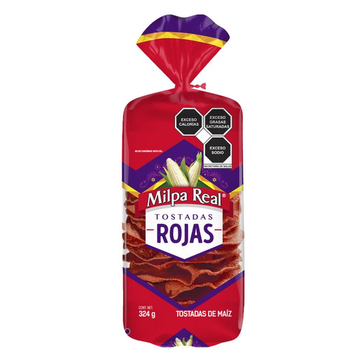 Milpa Real Tostada Roja Ondula 27p 324 Gr - Mi Tienda del Ahorro