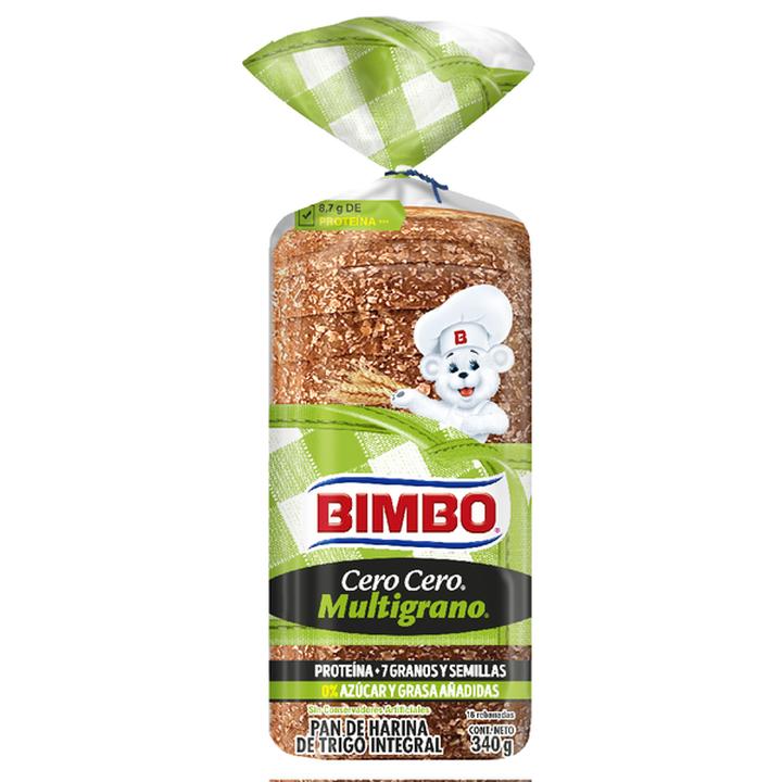 Bimbo Pan Cero Multigrano 340g Pan Cero Multigrano - Mi Tienda del Ahorro