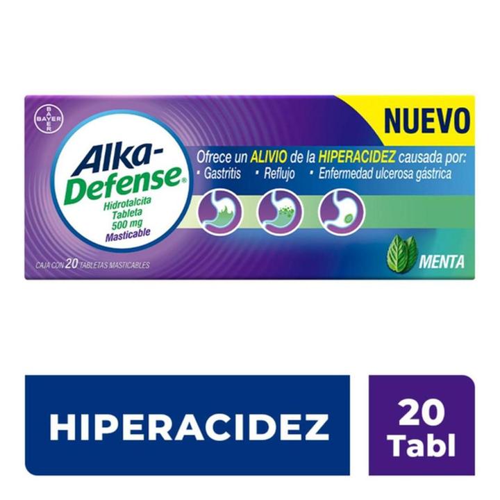 Bayer Alka Defense Menta 20 Pz - H-E-B México