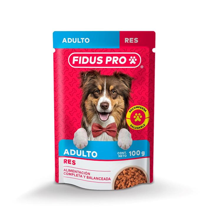 Fidus Pro Alimento Húmedo para Perro Res 100 g - Mi Tienda del Ahorro