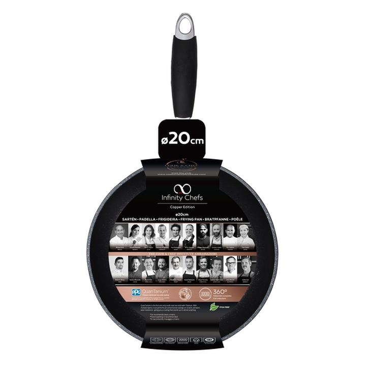 Sartén Infinity Chefs de Aluminio Forjado 20 cm - H-E-B México