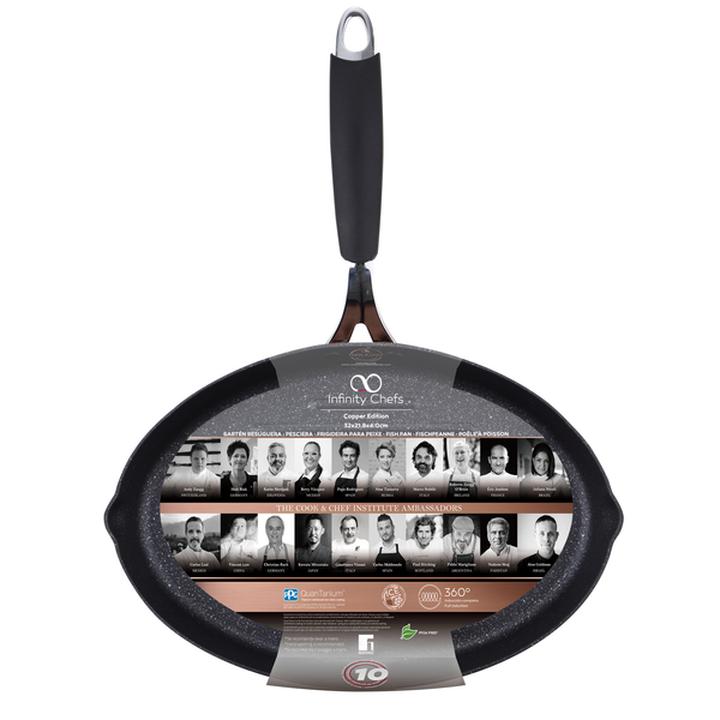 Sartén Pescado Infinity Chefs 32 cm - H-E-B México