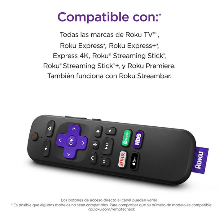 Roku Control Remoto Por Voz 1 Pz - H-E-B México