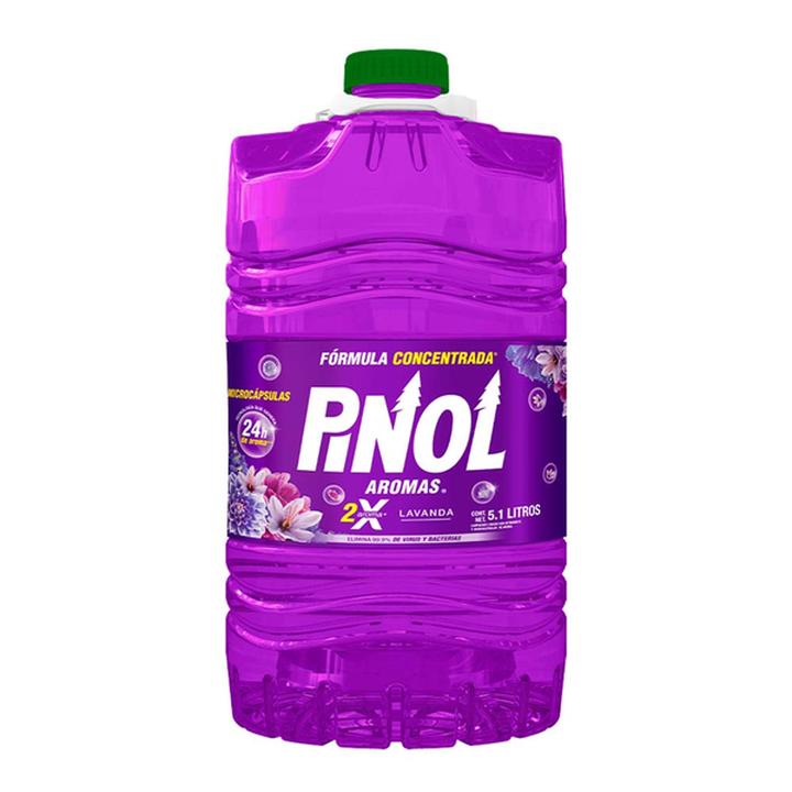 Pinol Limpiador Aromas Lavanda 5.1 Lt - H-E-B México