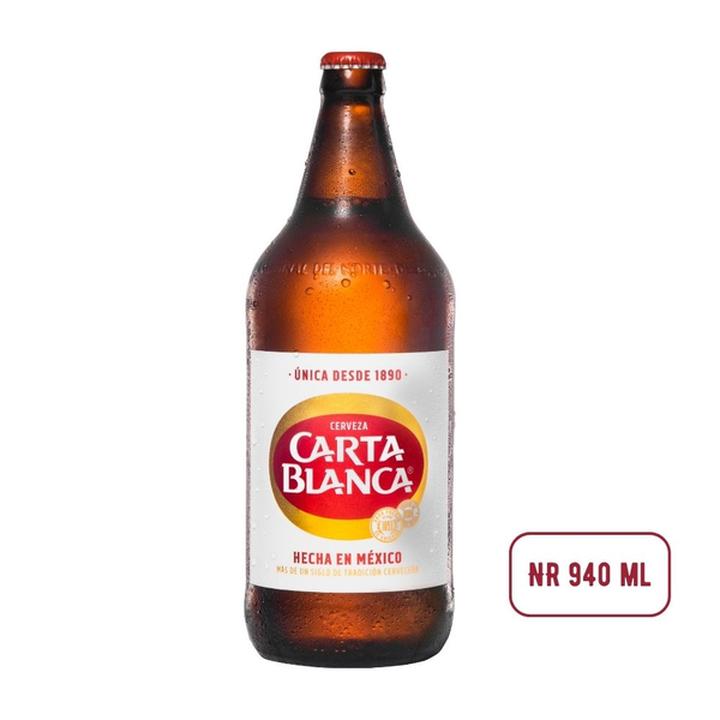 Carta Blanca Cerveza Nr 940 Ml 940 Ml - H-E-B México
