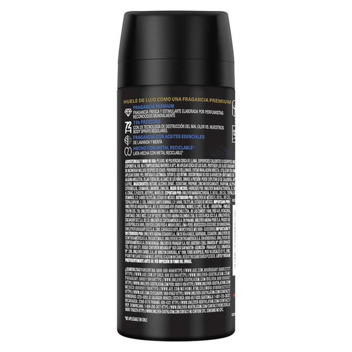 Axe Blue Lavender Body Spray Desodorante Menta+Amb - H-E-B México