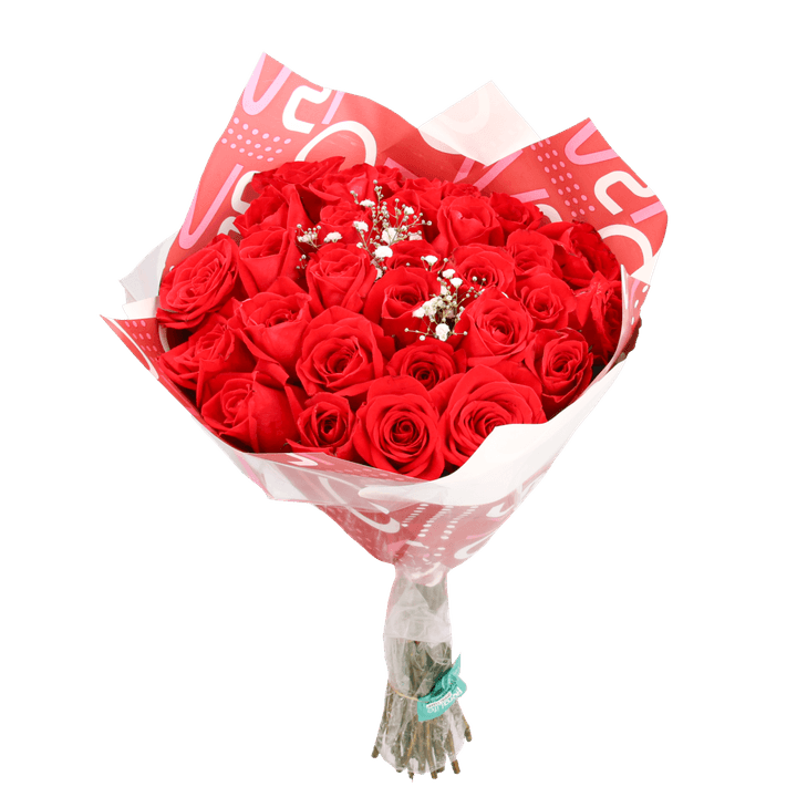 Floral Boutique Bouquet de 30 Rosas - H-E-B México