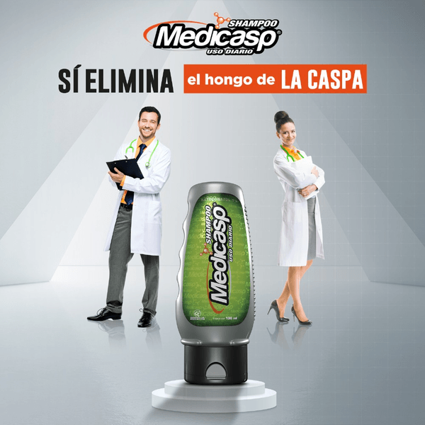 Medicasp Shampoo Anticaspa 130 ml - H-E-B México