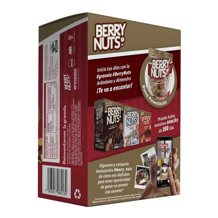 Berry Nuts Bolitas de Granola 6pack Arándano Y Alm - H-E-B México