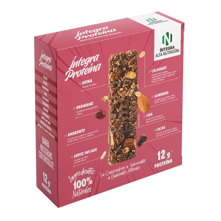 Mundo Light Barra Multigrano con Chocolate 260 g - H-E-B México