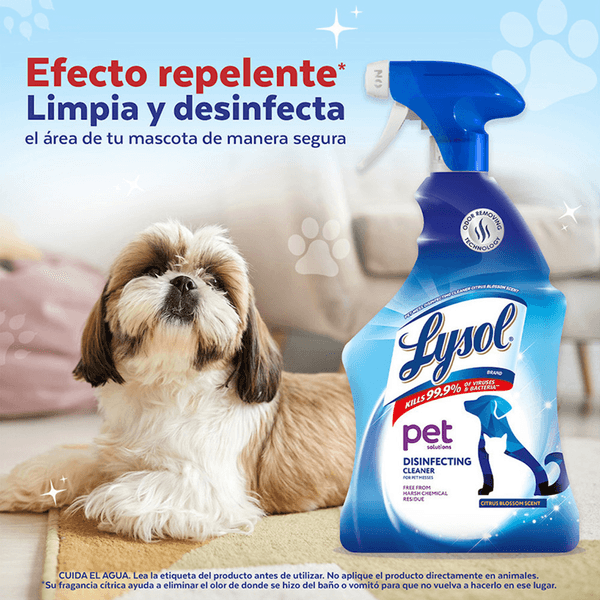 Lysol Pet Solutions Limpiador Desinfectante Mul 650 ml - H-E-B México Lysol Pet Solutions Limpiador Desinfectante Mul 650 ml - H-E-B México