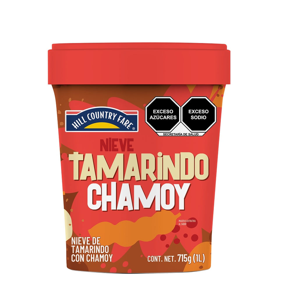 HCF Nieve Tamarindo Chamoy 1 L - H-E-B México