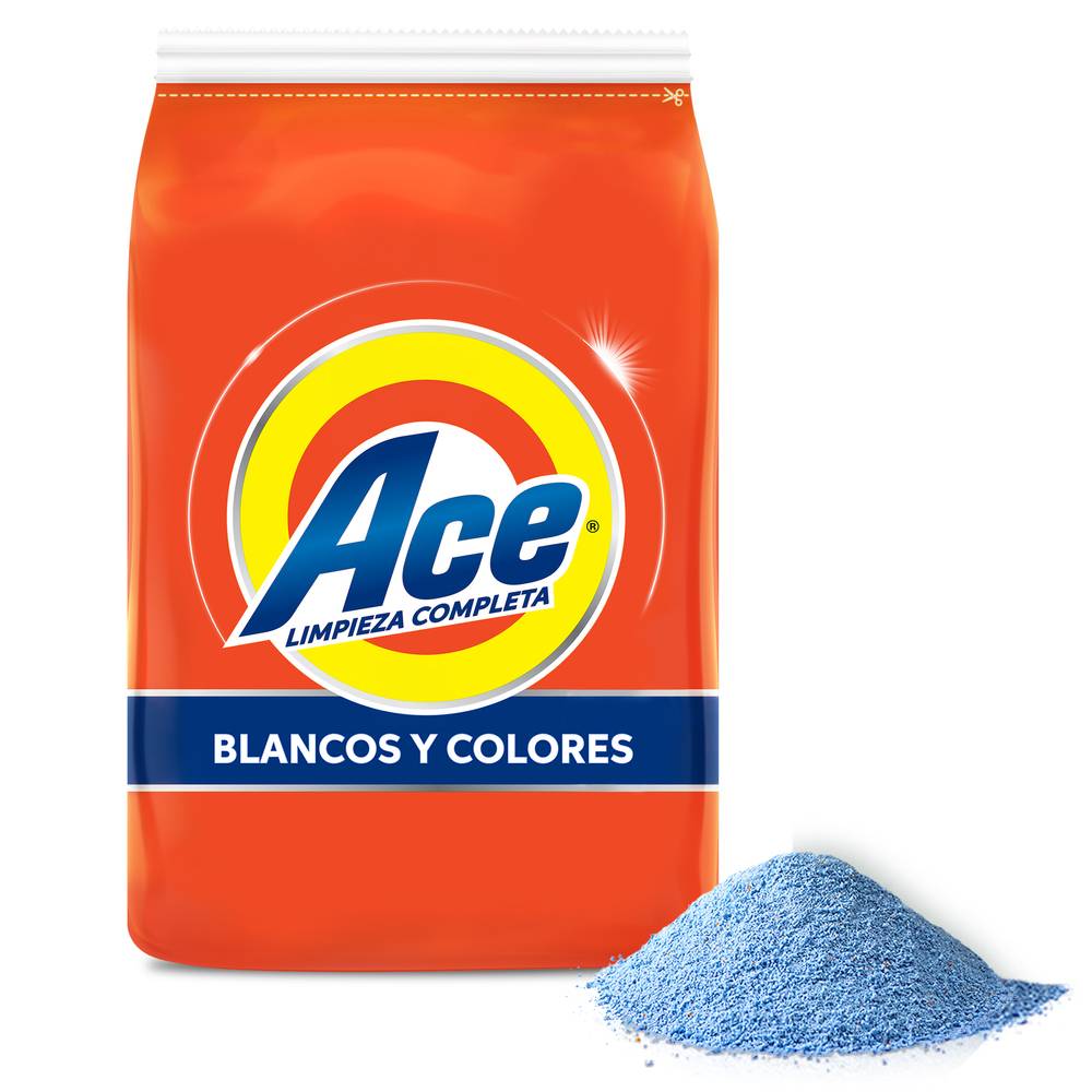 ACE Detergente en Polvo Limpieza Rápida 33 Cargas 3.5 kg - H-E-B México