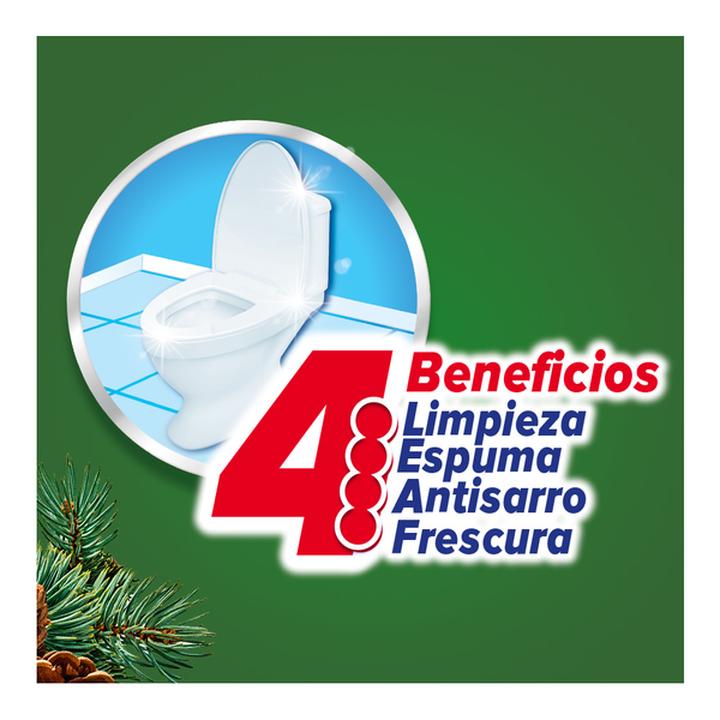 Canastilla Limpiadora Bref WC Poder Activo Pino 50 g - H-E-B México