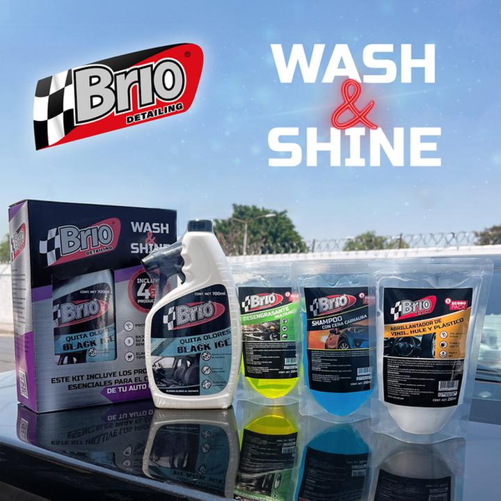 Brio Kit Autos Wash & Shine con 4 pz - H-E-B México