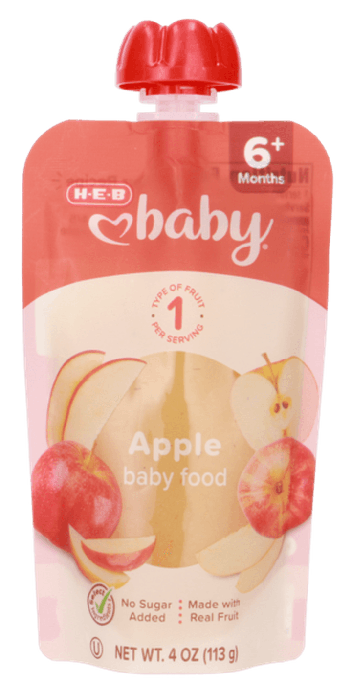 Heb Baby Papilla Select Ingredients Manzana 113 Gr - H-E-B México