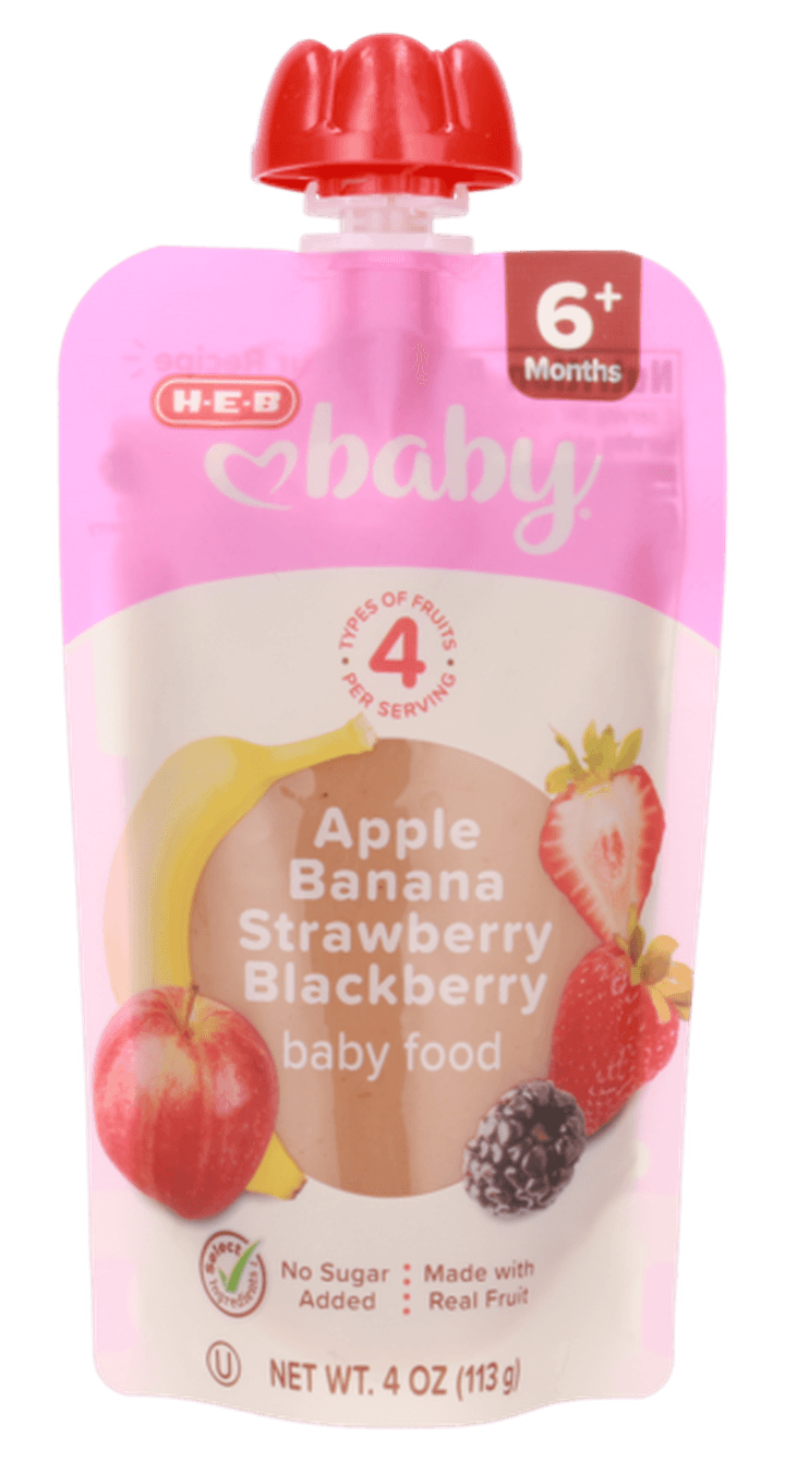 Heb Baby Papilla Select Ingredients Manzana Platan - H-E-B México