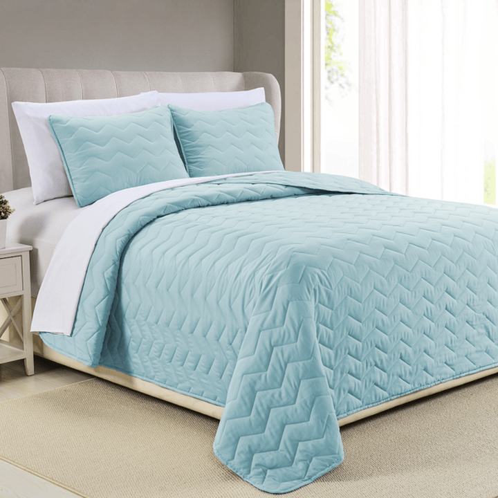 Haven And Key 3pc Quiltlt Bluefq 228x228 Cm4 1 Pz - H-E-B México
