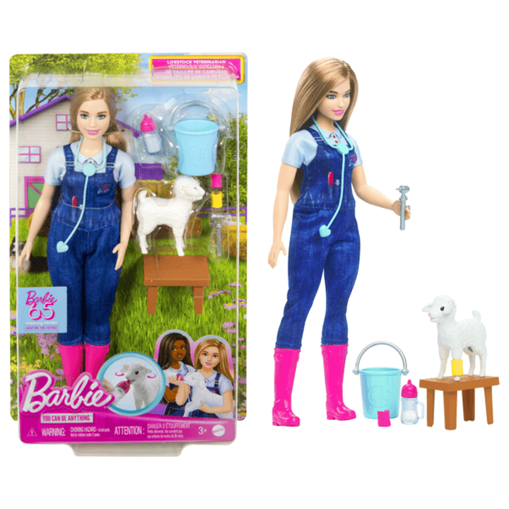 Muñeca Set de Lujo Barbie Profesiones 65 Aniversario - H-E-B México