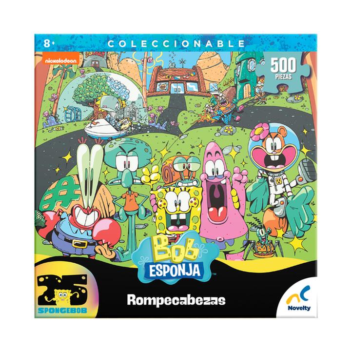 Novelty Rompecabezas Coleccionable -C- Bob Esponja - H-E-B México