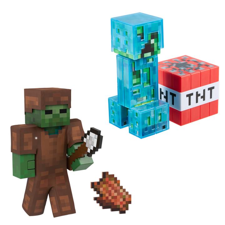 Figura Acción Coleccionable Minecraft Diamond 5.5 In - H-E-B México