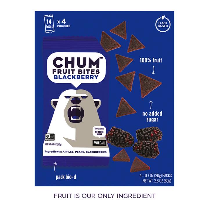 Chum Fruit Bites Chum Fruit Bites Moras 80g 80 Gr - H-E-B México