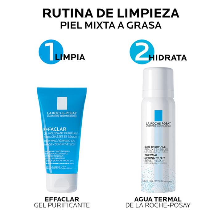 la Roche Posay Kit Effaclar Gel Limpieza Para Piel - H-E-B México