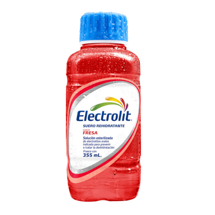 Suero Rehidratante Electrolit Sabor Fresa 355 ml - H-E-B México