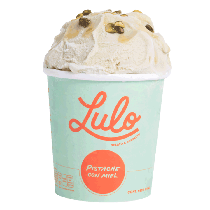 Lulo Gelato de Pistache con Miel 473 ml - H-E-B México
