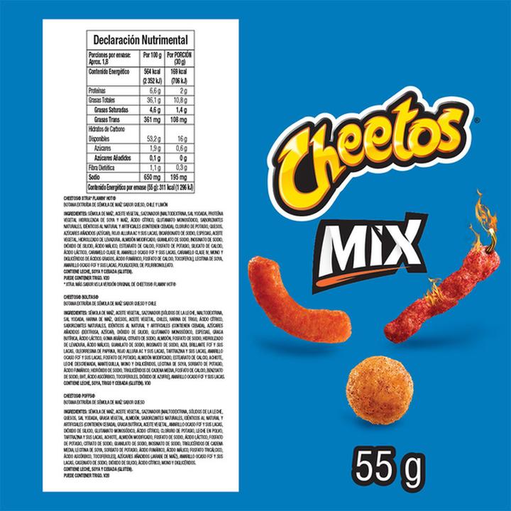 Sabritas Cheetos Mix 55 Gr - H-E-B México