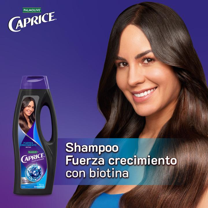 Shampoo Caprice Especialidades Fuerza Crecimiento Biotina 750 ml - Mi ...