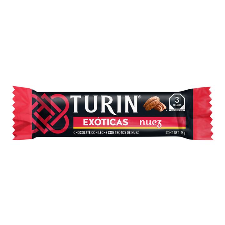 Turin Chocolate Turin Turin Nuez Tablilla 18 Gr 18 - H-E-B México