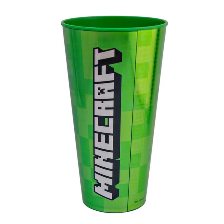 Fun Kids Vaso Metalizado Minecraft Infantil Verde - Mi Tienda del Ahorro